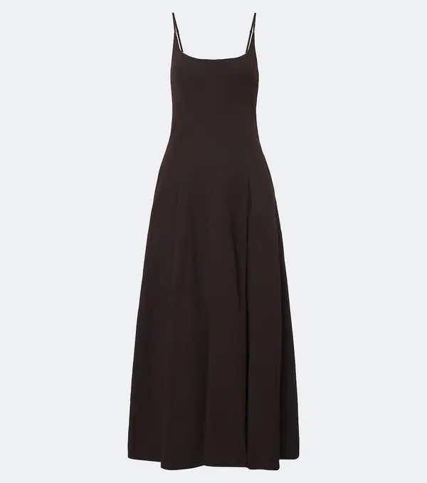 Staud Jill Maxi Dress In Earth