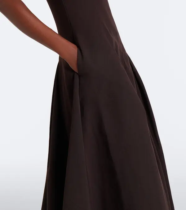Staud Jill Maxi Dress In Earth