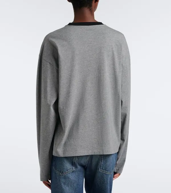Miu Miu Oversized Cotton Jersey T-shirt