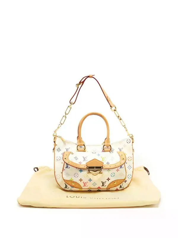 LOUIS VUITTON Rita Monogram Multicolore Tote Bag - White