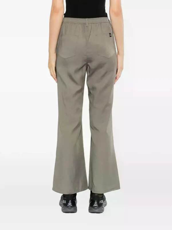 AGNES B. Khaki Drawstring Trousers