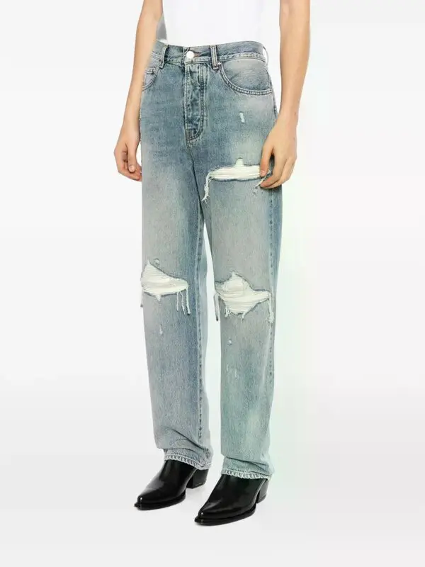Amiri Logo-patch Jeans