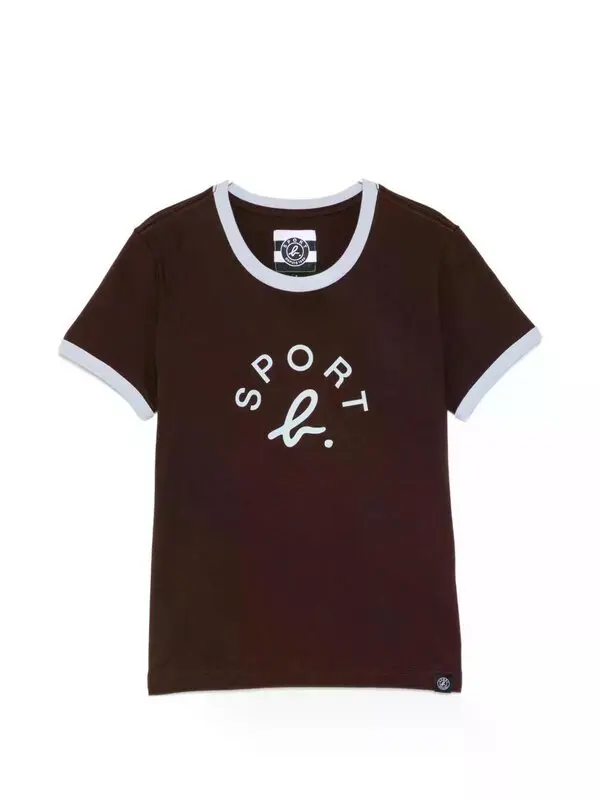 AGNES B. Logo-print T-shirt