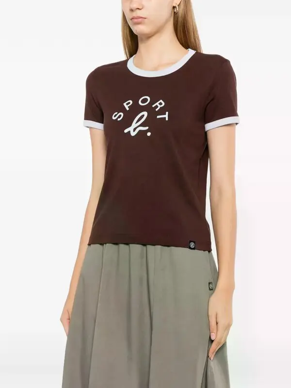 AGNES B. Logo-print T-shirt