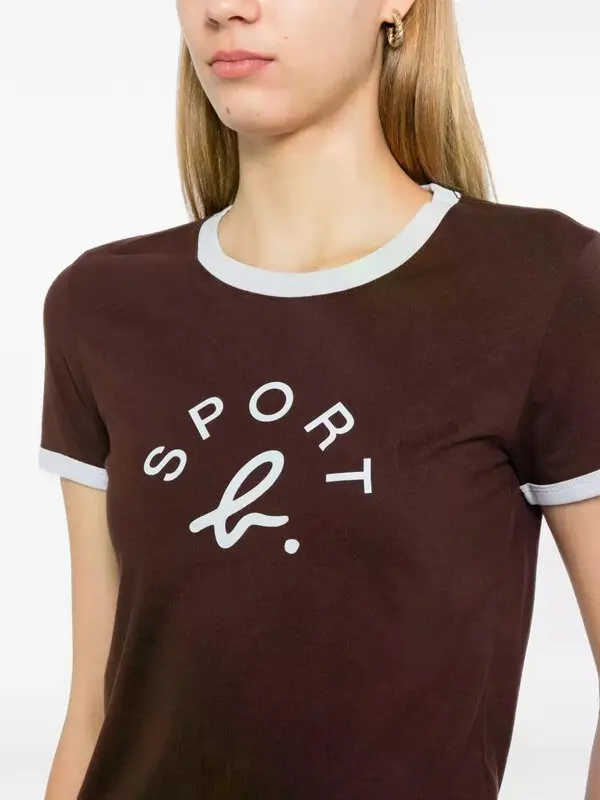 AGNES B. Logo-print T-shirt