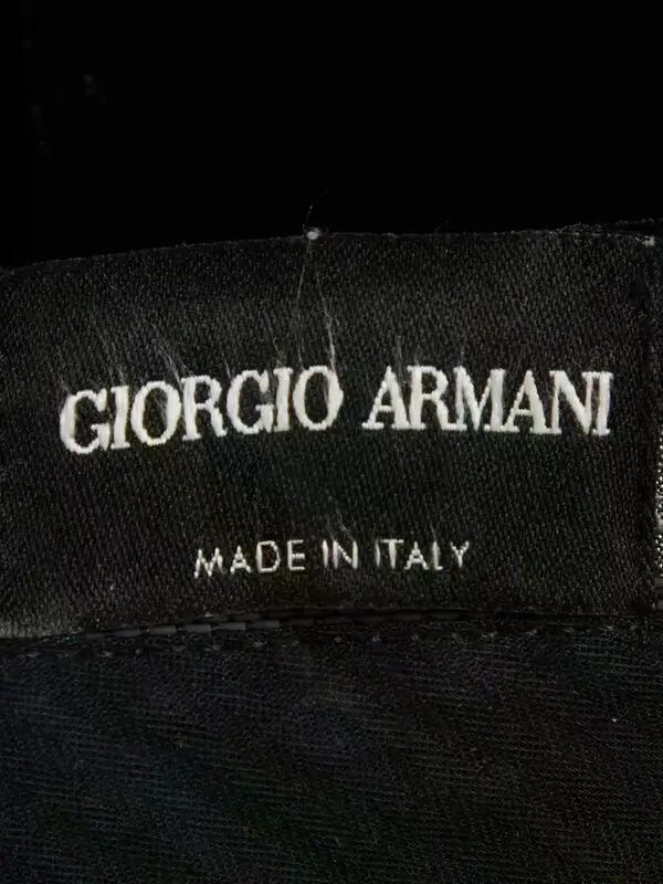 Giorgio Armani Velvet Regular-fit Trousers