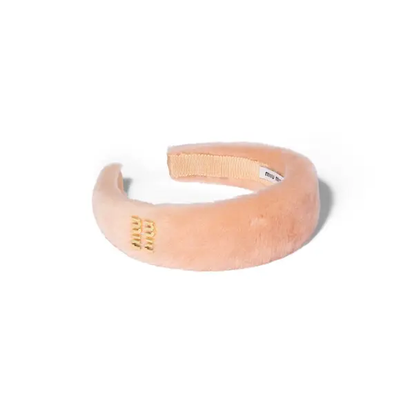 Miu Miu Shearling Headband