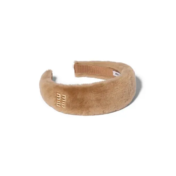 Miu Miu Shearling Headband
