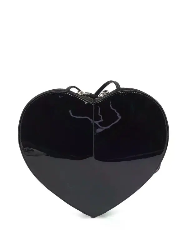 Alaïa Le Coeur Heart Shaped Crossbody Bag - Black