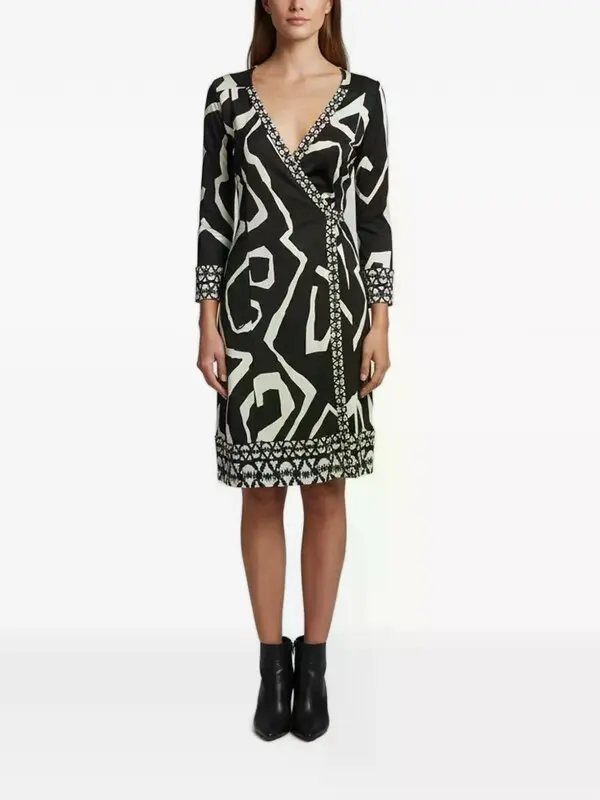 Diane Von Furstenberg Tallulah Midi Wrap Dress