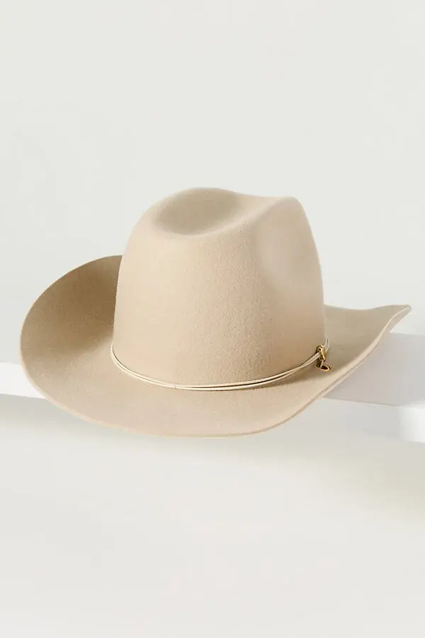 VAN PALMA Ezra 100% Wool Rancher Hat