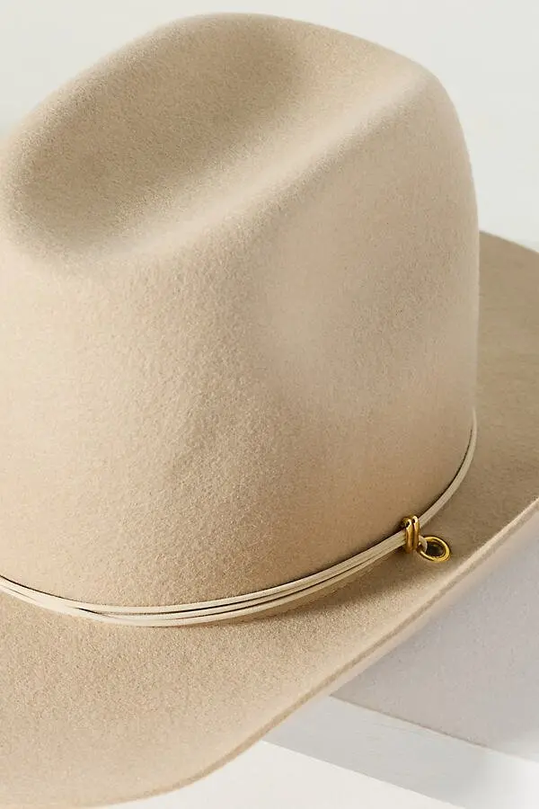VAN PALMA Ezra 100% Wool Rancher Hat