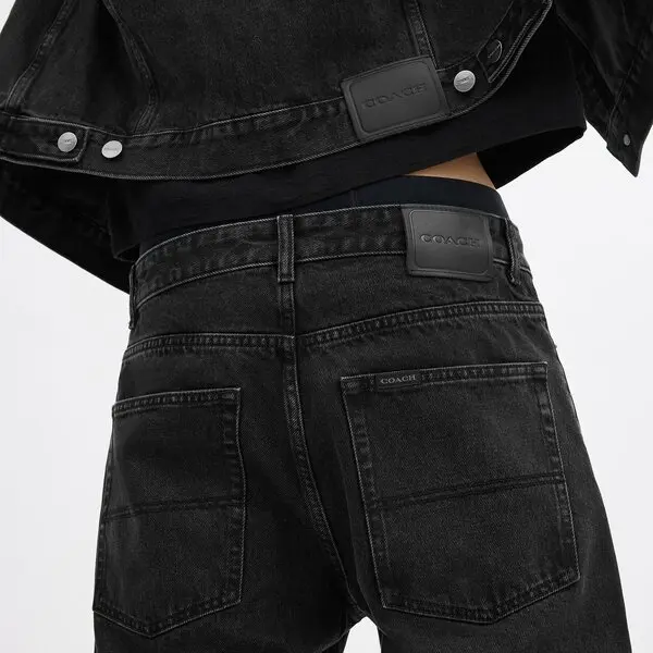 COACH OUTLET Taper Jeans In Organic Cotton