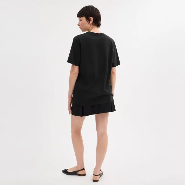 COACH Organic Cotton T-shirt With Logo - Black