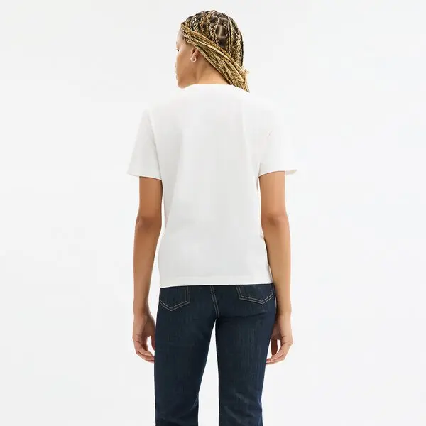 COACH Signature Logo T-shirt - White