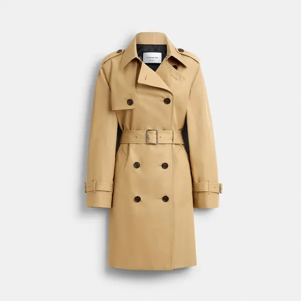 COACH Mid Trench Coat