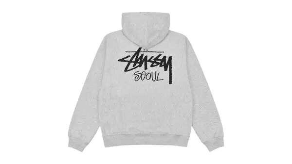StÜssy Stock Seoul Hoodie - Ash Heather