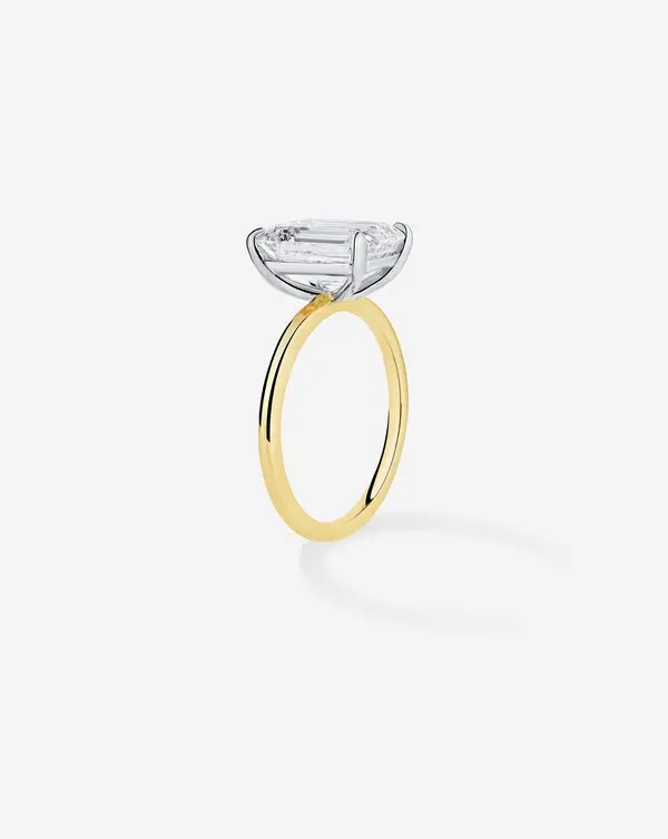 Ring Concierge 2.54 Ct. Emerald Lab Diamond Engagement Ring