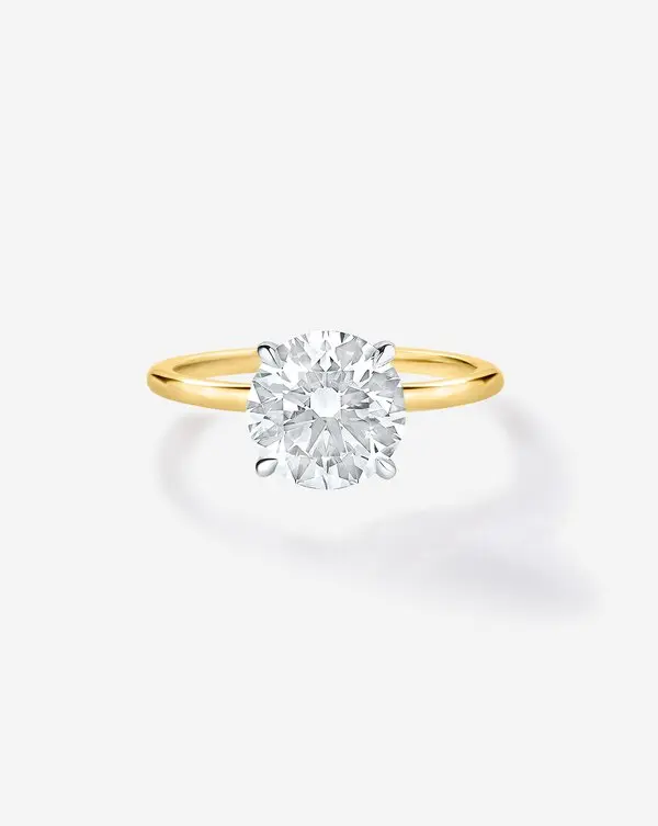 Ring Concierge 2.17 Ct. Round Brilliant Lab Diamond Engagement Ring In Whisper Thin® Setting