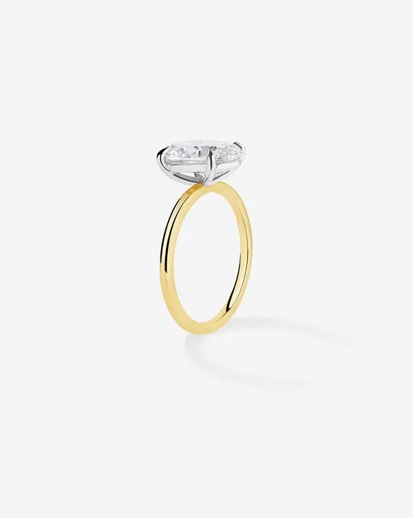 Ring Concierge 2.17 Ct. Round Brilliant Lab Diamond Engagement Ring In Whisper Thin® Setting