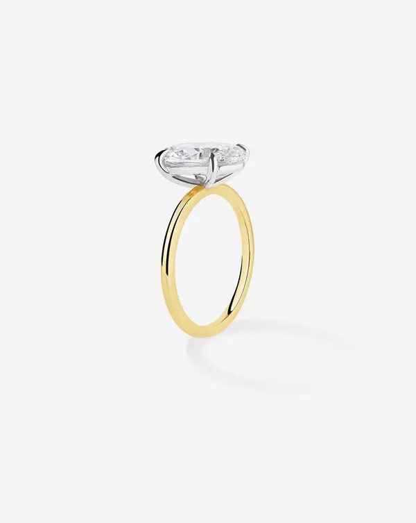 Ring Concierge 2.34 Ct. Oval Lab Diamond Engagement Ring In Whisper Thin® Setting