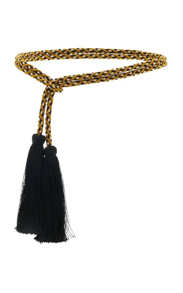 Le Sundial Palais Tassel Belt - Gold