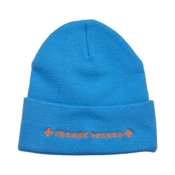 Chrome Hearts Triple Cross Watch Cap Beanie 'light /orange - Blue