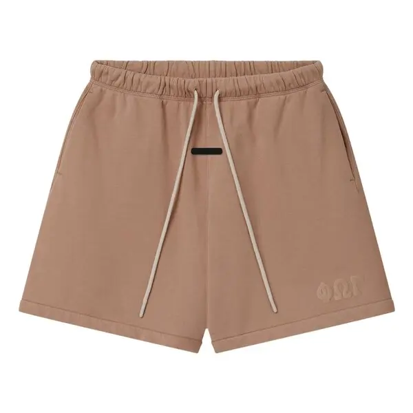 Fear Of God Classic Sweatshort 'washed Ginger - Brown