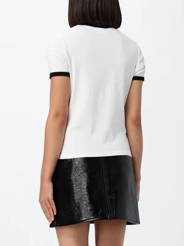 COURREGES Logo T-shirt - White