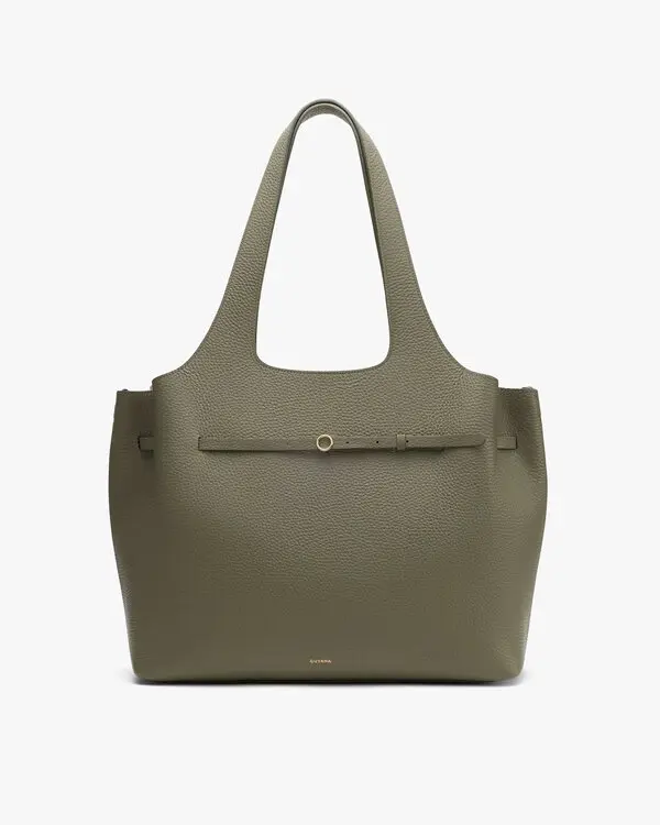 Cuyana Belted System Tote 16-inch Anniversary Collection Bag - Olive