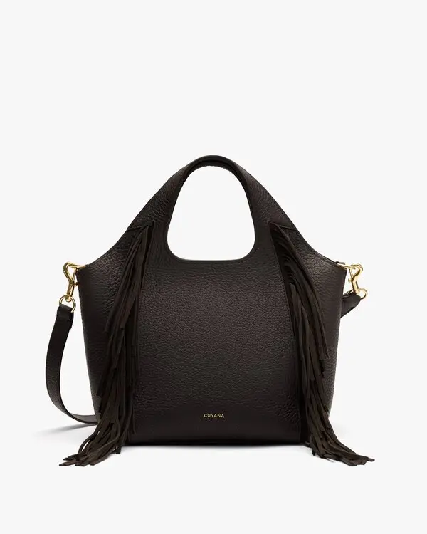 Cuyana Fringe Mini System Tote Anniversary Collection Bag