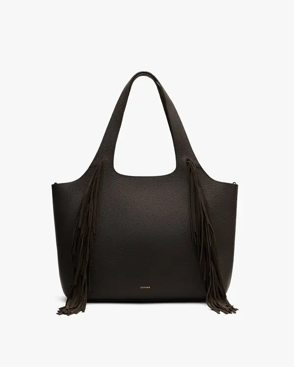 Cuyana System Tote 13-inch Anniversary Collection Bag With Fringe