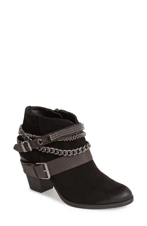 Trouvé Bristol Bootie With Embellished Straps And Chains