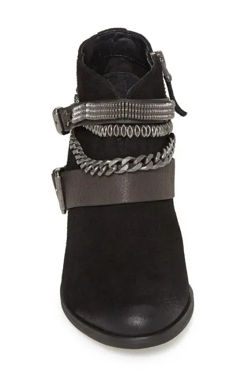 Trouvé Bristol Bootie With Embellished Straps And Chains