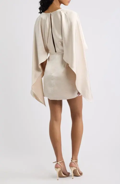 Line & Dot Muse Drape Drop Waist Dress