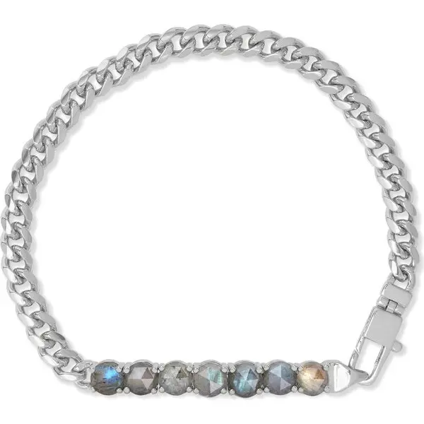 Melinda Maria Julian Loves Labradorite Bracelet - Silver-lab