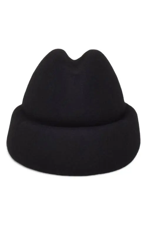 GIGI BURRIS MILLINERY Sharina Wool Felt Hat - Black