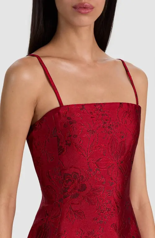 Alice + Olivia Velia Jacquard Minidress