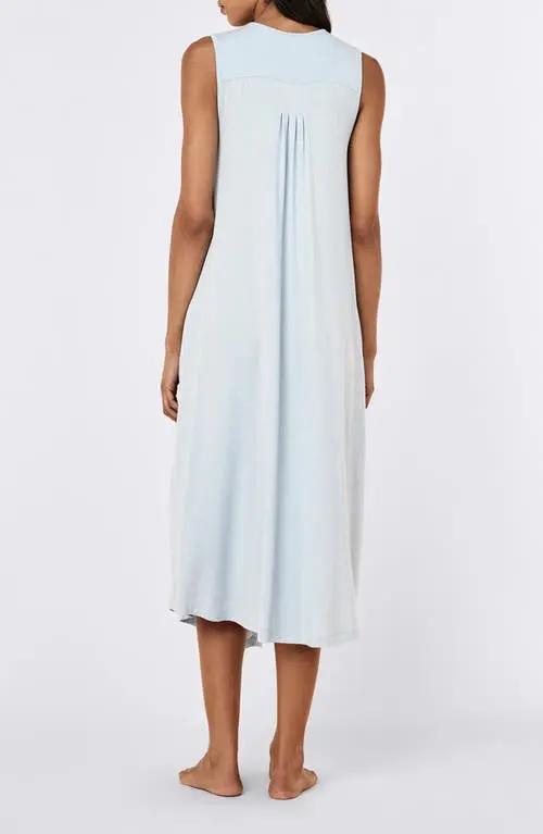 PAPINELLE Kate Pleat Front Midi Nightgown