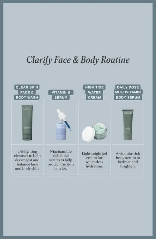 ALPHA-H Clear Skin Daily Face And Body Wash