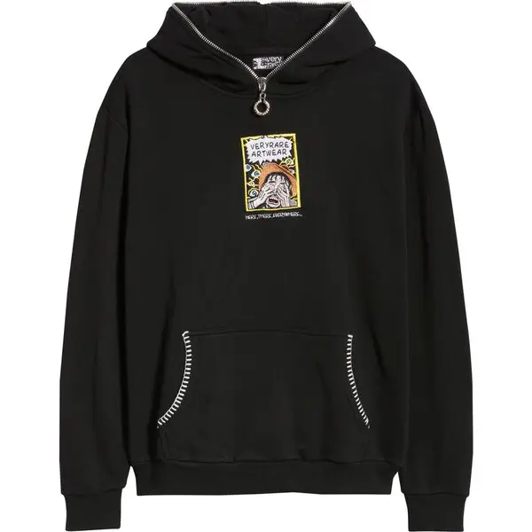 VERYRARE Embroidered Graphic Hoodie