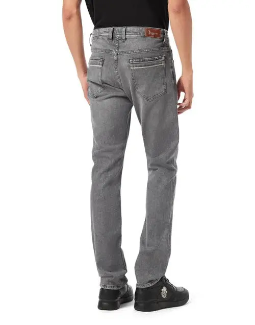 BILLIONAIRE Elaphe 5 Pockets Super Straight Cut Jeans