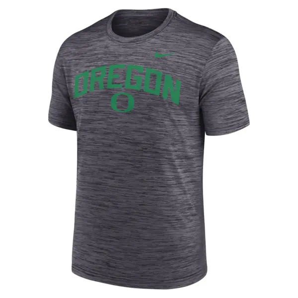Nike Oregon Ducks Primetime Arch Logo Velocity Dri-fit T-shirt - Black