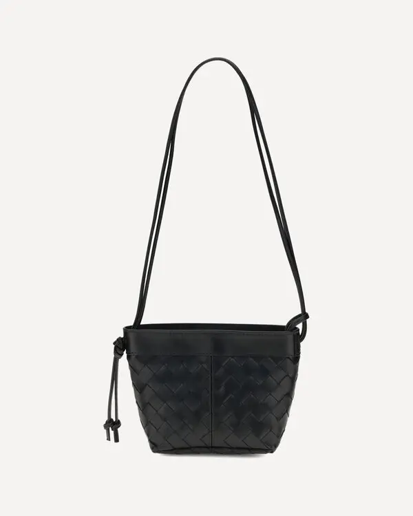 Bottega Veneta On Strap Shoulder Bag - Black