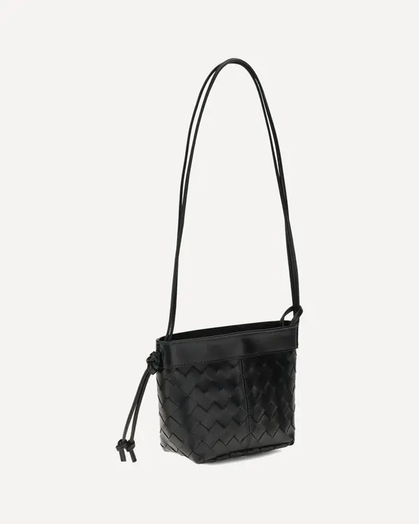 Bottega Veneta On Strap Shoulder Bag - Black