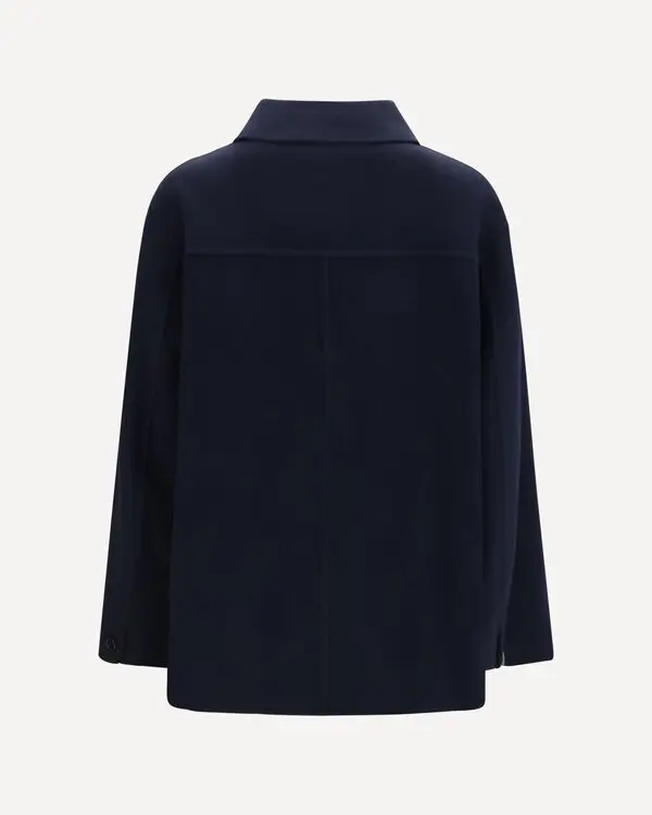 'S MAXMARA S Maxmara Giugno Short Virgin Wool Coat