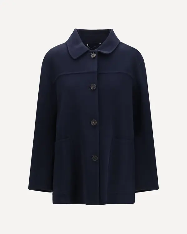 'S MAXMARA S Maxmara Giugno Short Virgin Wool Coat