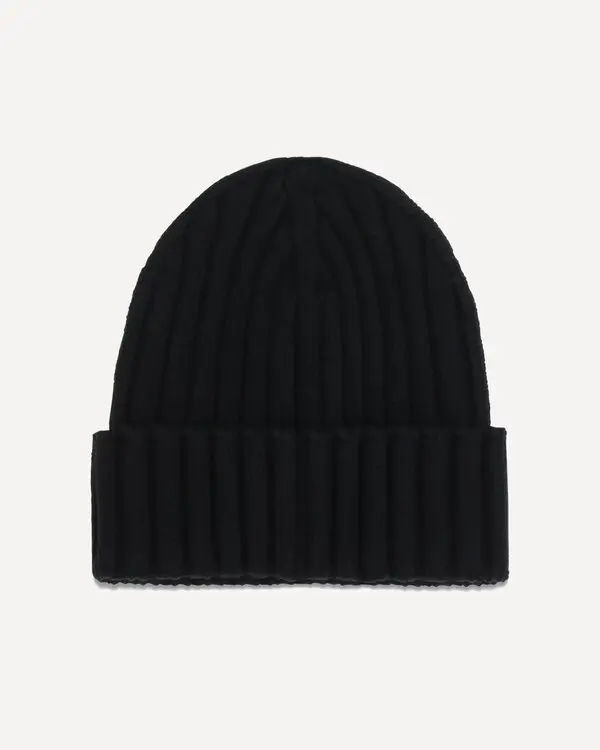 Moncler Wool Beanie With Logo