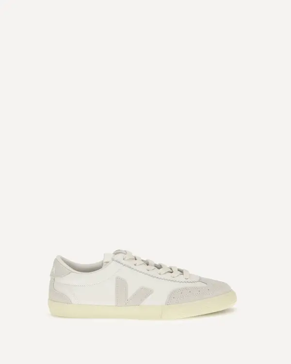 VEJA Volley Leather Sneakers - White