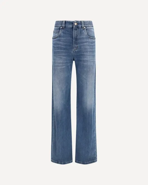 Brunello Cucinelli Cotton Denim Pants